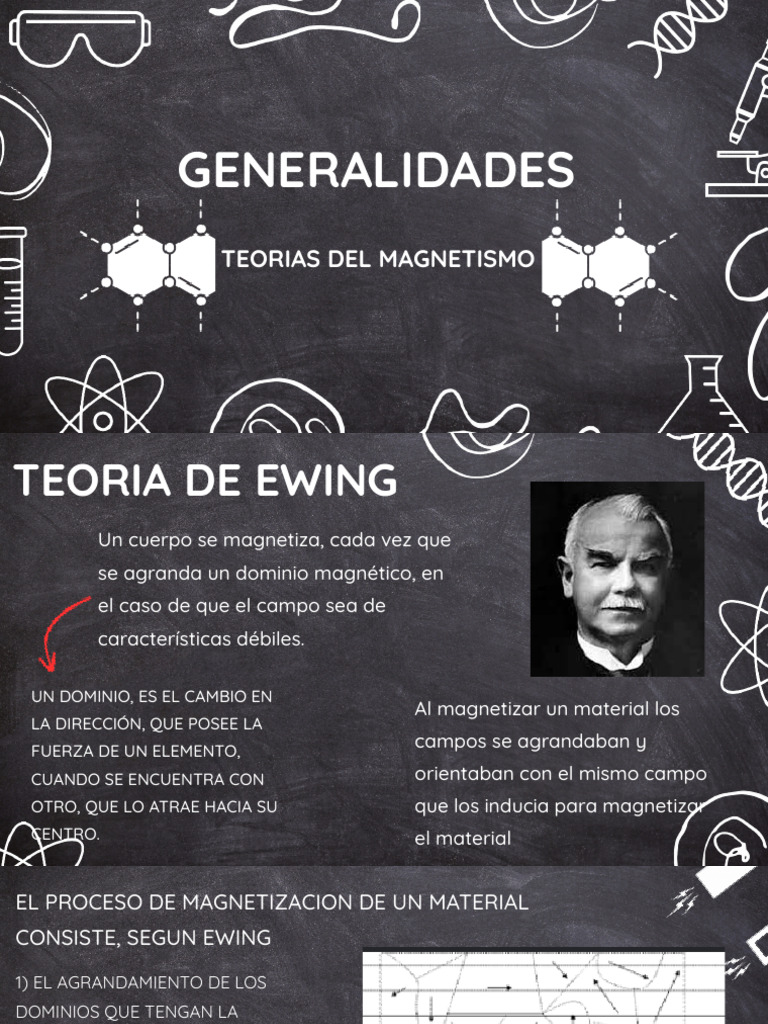 Teoría de Ewing en Magnetismo | PDF | Imán | Magnetismo
