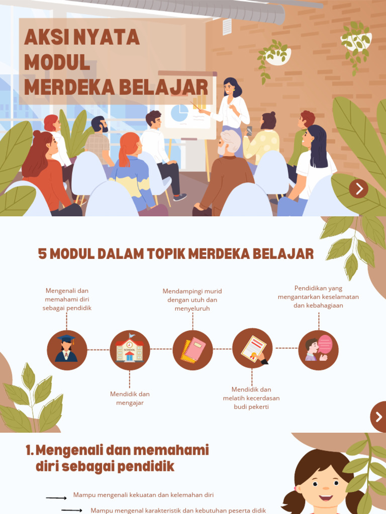 Modul Merdeka Belajar untuk Pendidik | PDF | Karier & Perkembangan ...