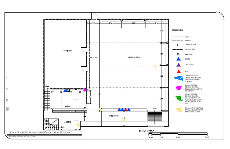 Plano Cctv-Nivel 1 - La Florida | PDF