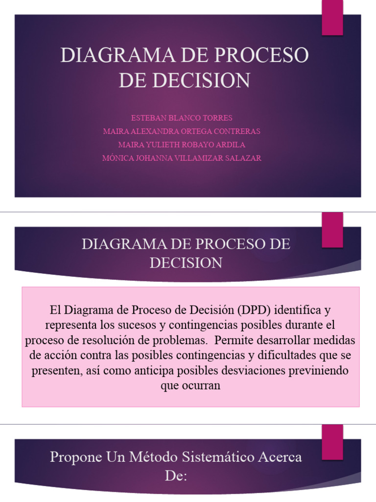 Diagrama de Proceso de Decision | PDF