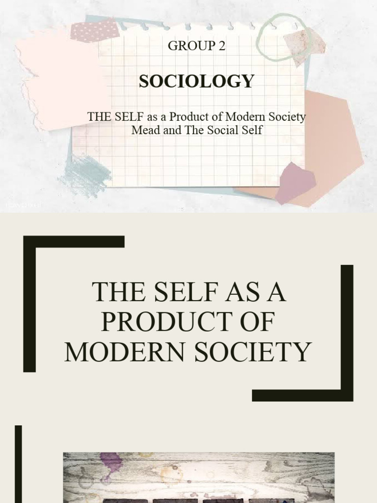SOCIOLOGY Part 1 | PDF | Self | Self Concept