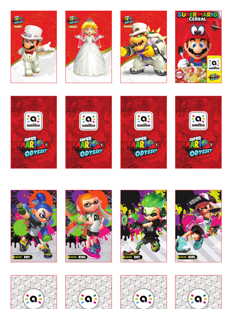 Amiibos Cards | PDF