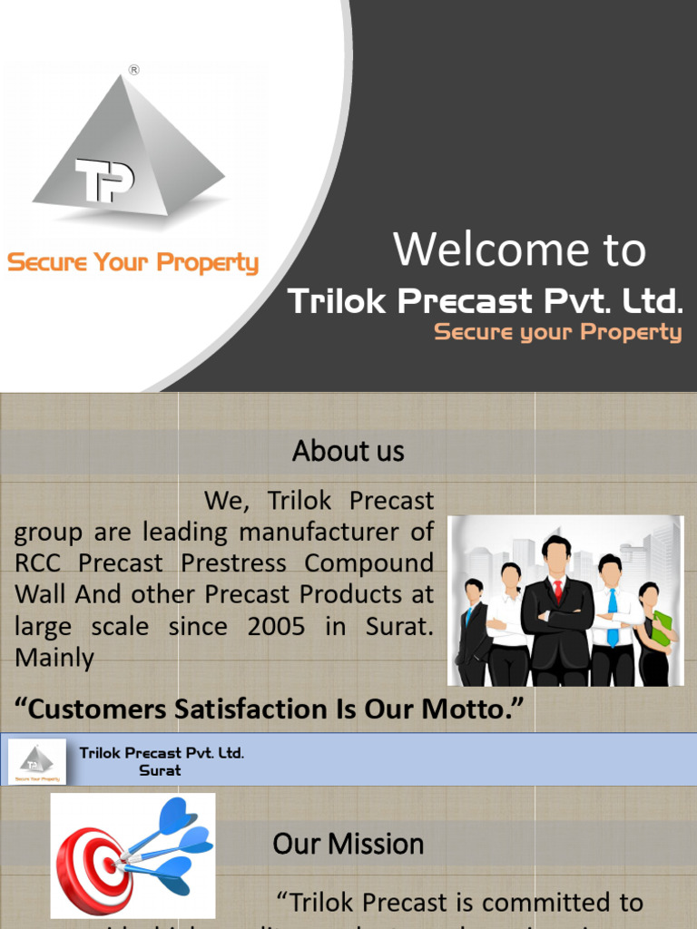 Concrete Block Compound Wall | PDF | Precast Concrete | Wall