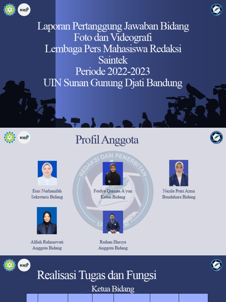 Template PPT MUSYAG BIDANG PIMRED | PDF