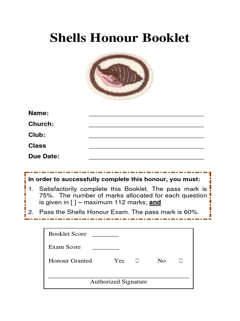 Shells Booklet | PDF | Mollusca | Pearl