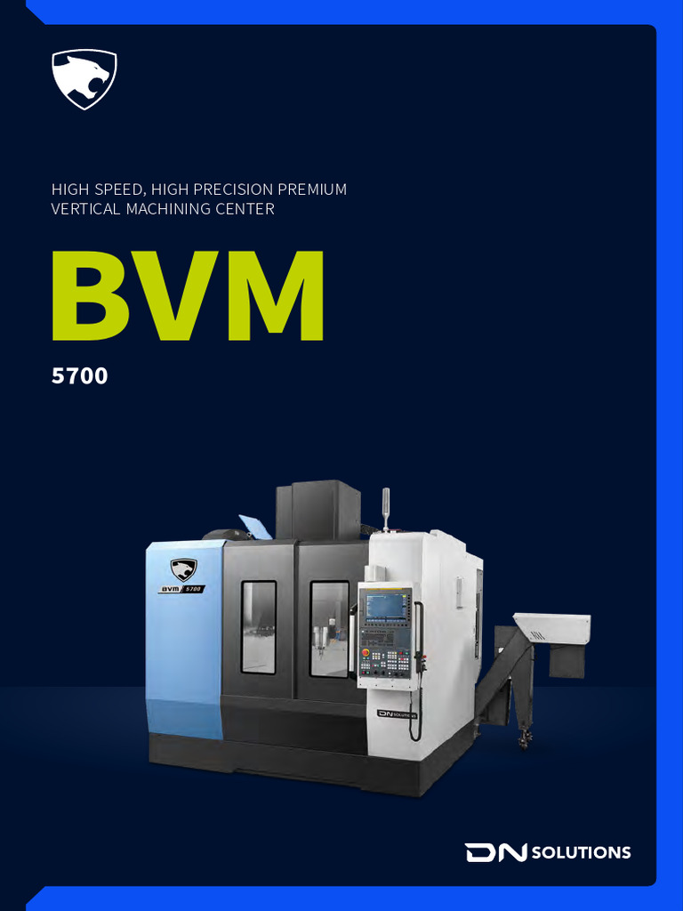 Doosan VMC BVM 5700 | PDF | Coolant | Machining