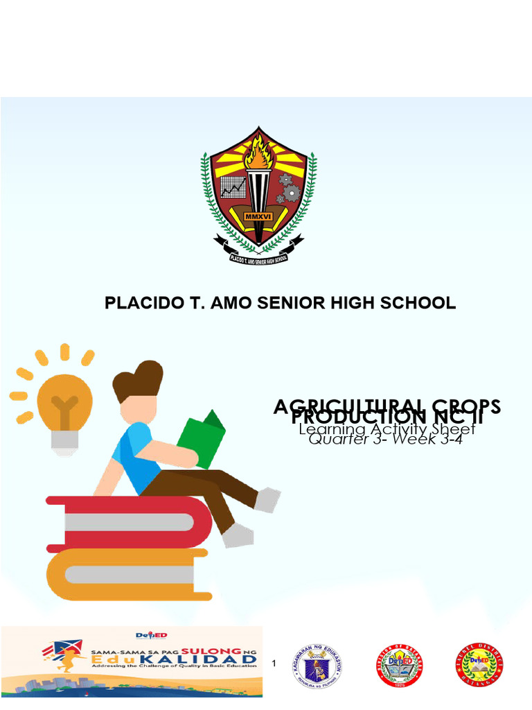 LAS AGRICROP Q3 WEEK 3 To 4 | PDF | Irrigation | Volume