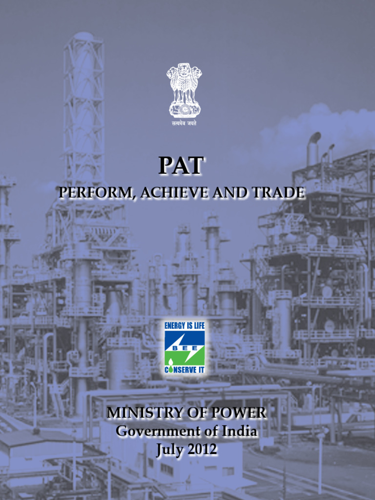 PAT Booklet | PDF | Energy Conservation | Fertilizer