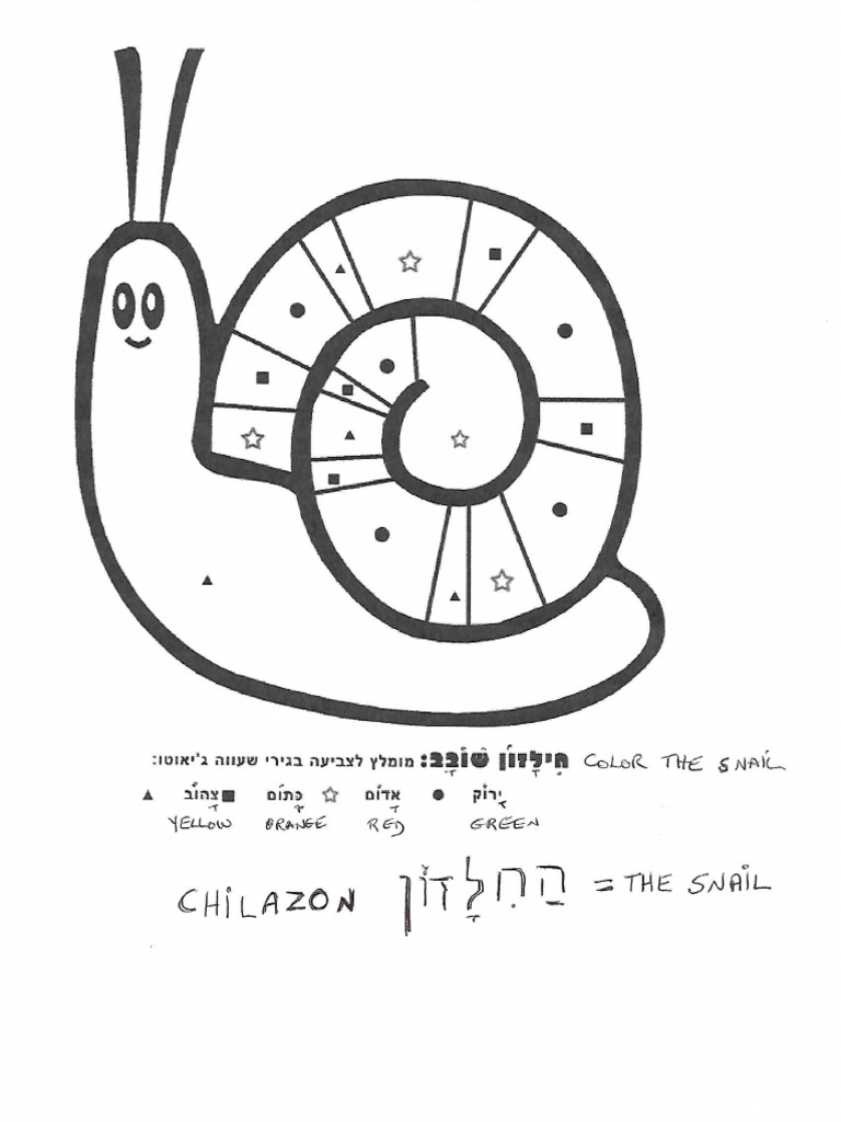 Sara Trop - The Chilazon (Snail) | PDF