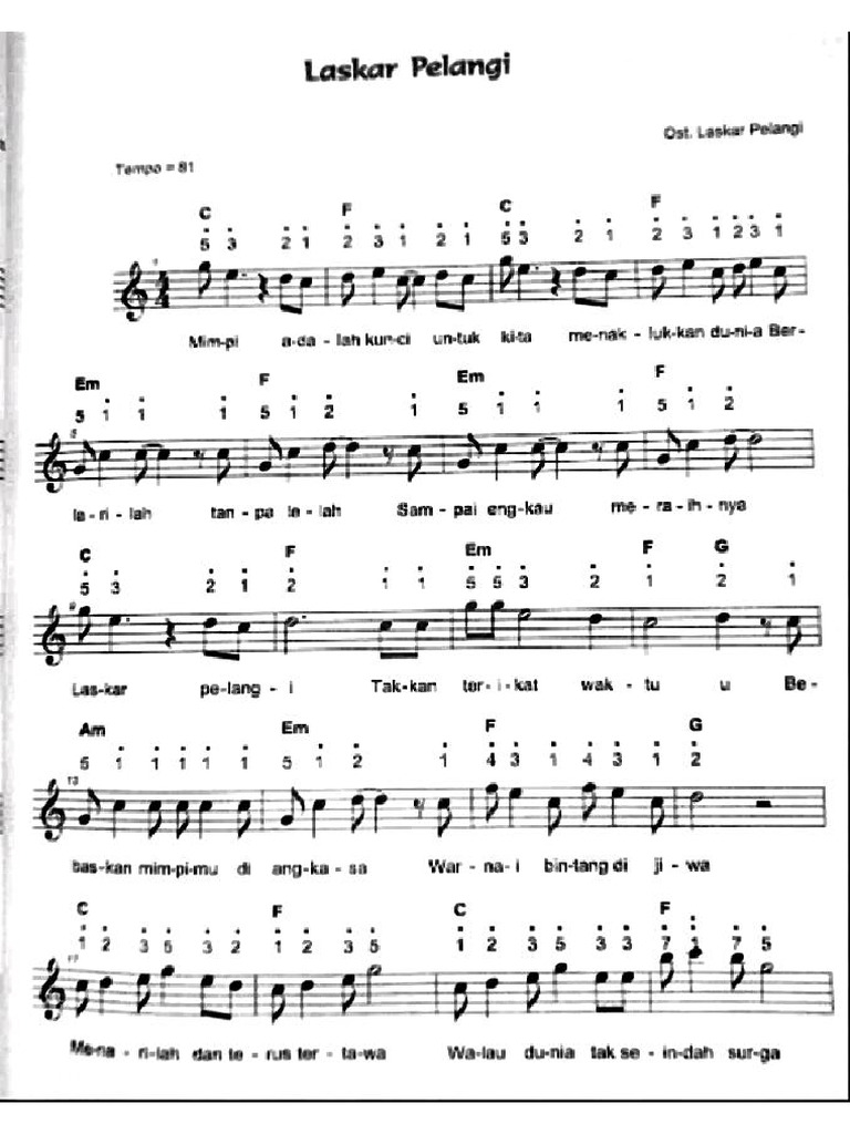 Laskar Pelangi | PDF