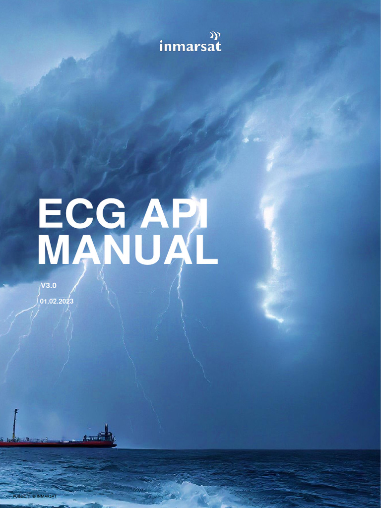 Inmarsat ECG API Manual V3.0.PDF - Downloadasset | PDF | Computing ...