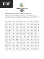 Sopa de Letras: Calor y Temperatura | PDF | Metrología | Cantidad