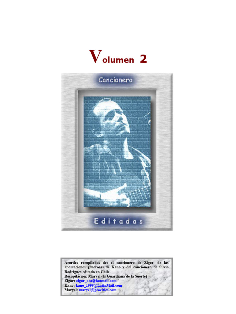 Cancionero Silvio Rodriguez - Vol 2 | Descargar gratis PDF | Víspera | Amor