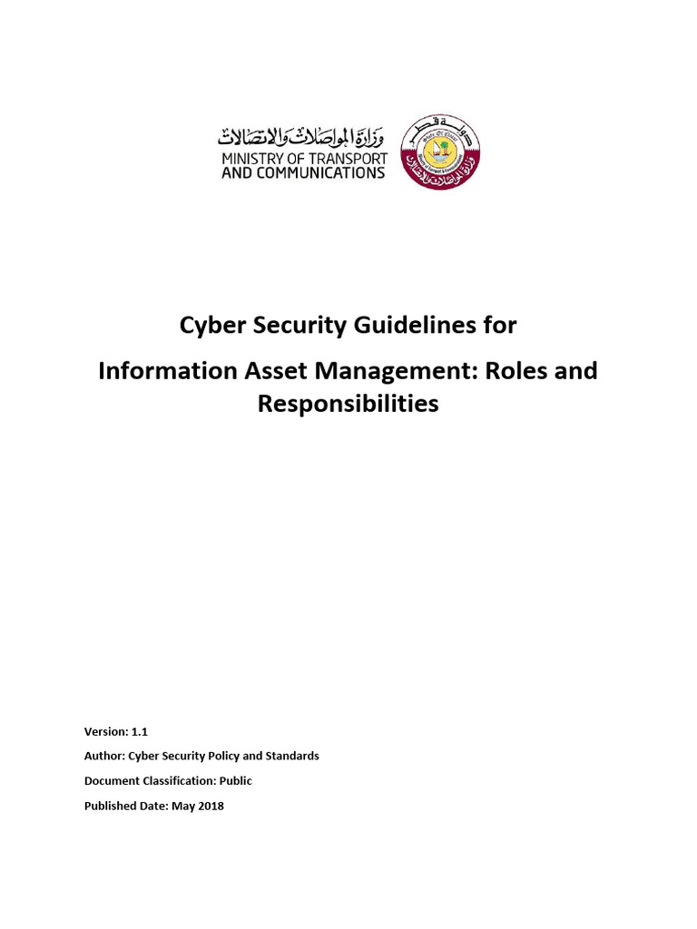 Cs-Csps Iam Roles and Responsibilities Eng v1.1 | PDF | Information ...