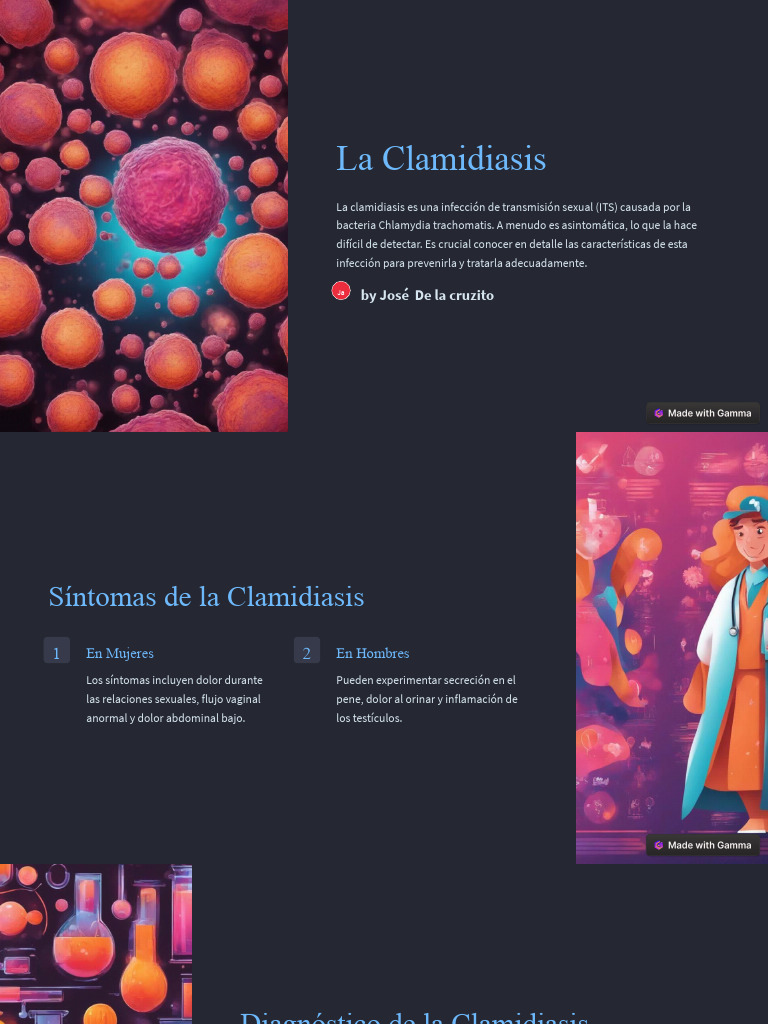 La Clamidiasis: by José de La Cruzito | PDF | Reproducción humana ...