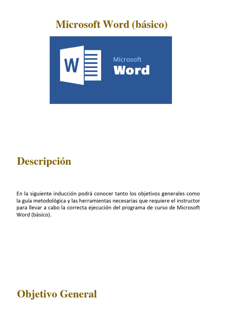 Programa Curso Word Basico - Compress | Descargar gratis PDF | Ventana ...