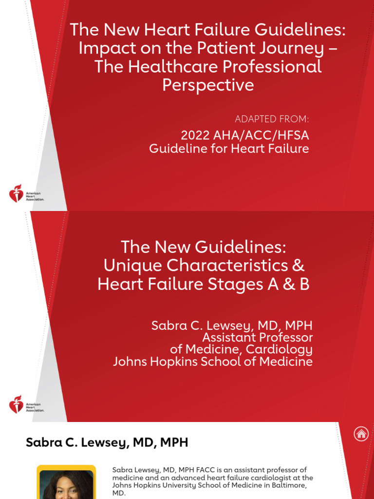 2023new Heart Failure Guidelines Impact On The Patient Journey The ...