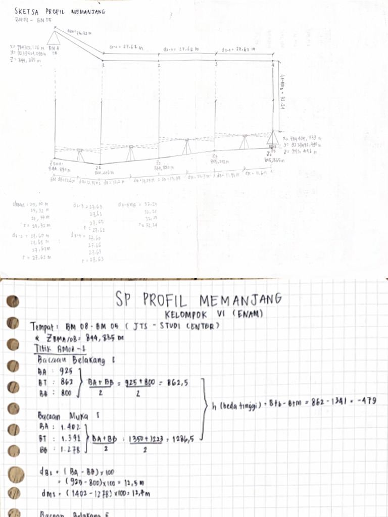 Profil Memanjang Kelompok 6 | PDF