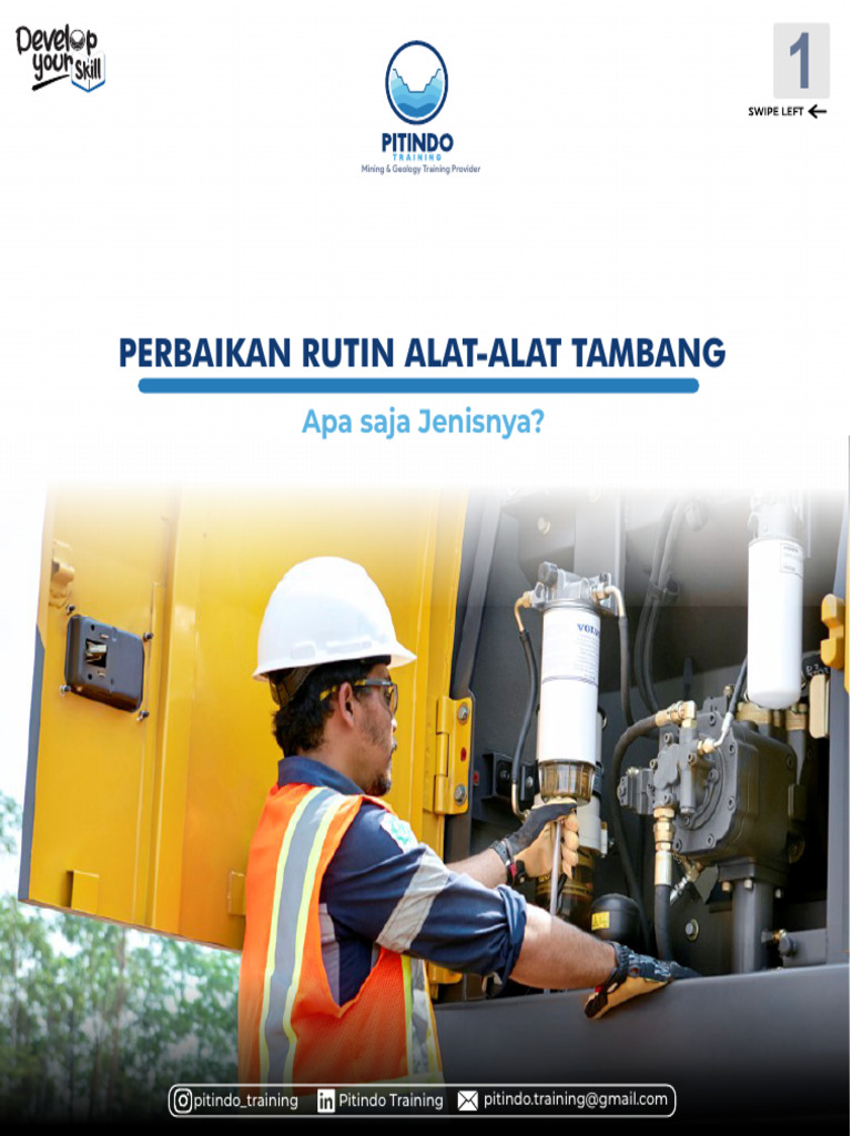 Perbaikan Alat Tambang | PDF | Bisnis