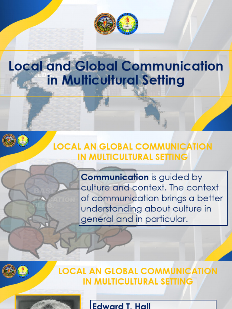 Local and Global Communication in Multicultural Setting | PDF | Communication | Cross Cultural ...