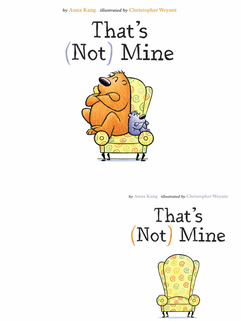 Thats Not Mine Pdf