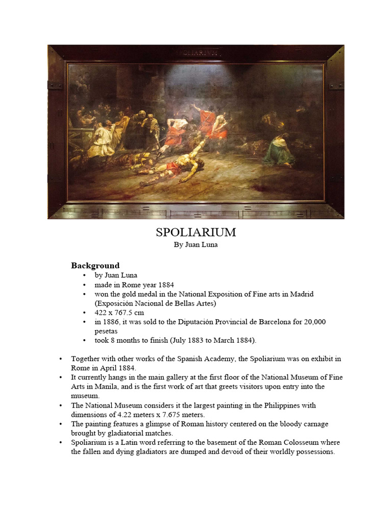 Spoliarium Hard | Download Free PDF | Paintings
