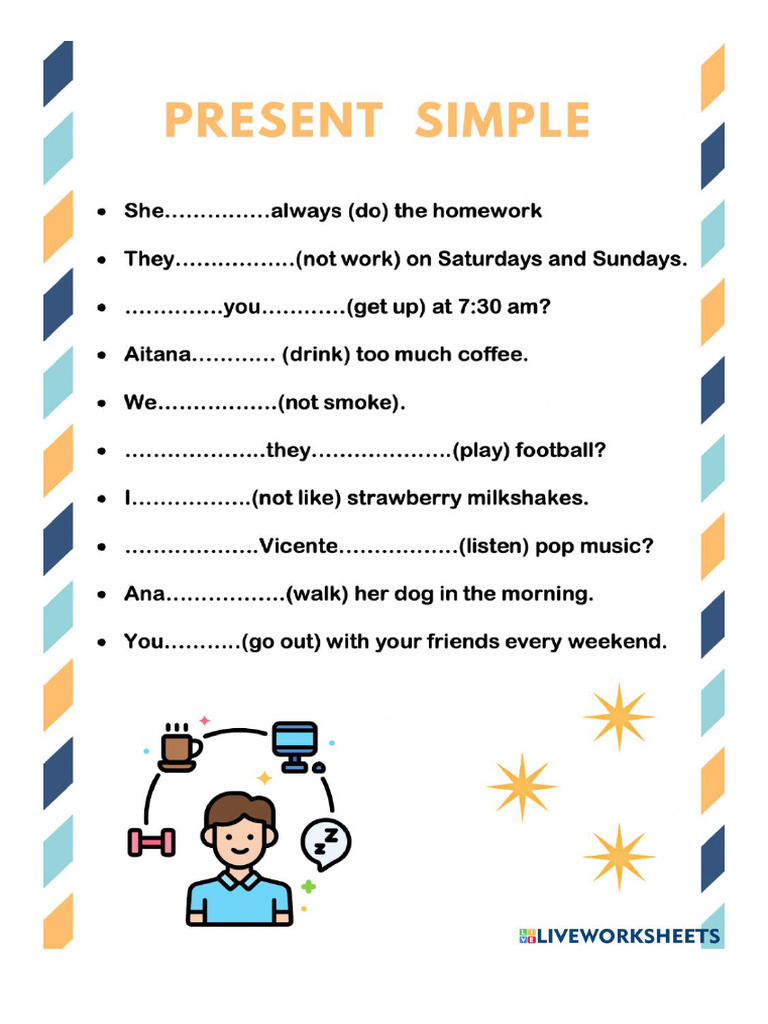 Simple Present 1.2 | PDF