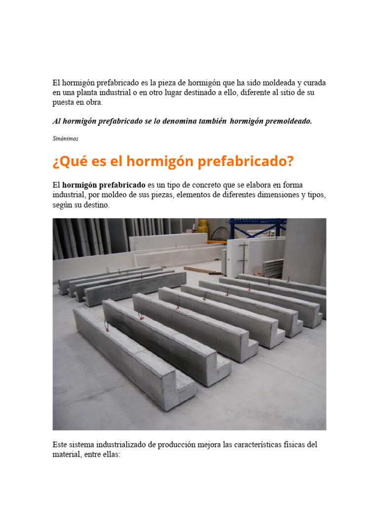 Hormigon | PDF | Hormigón | Concreto reforzado