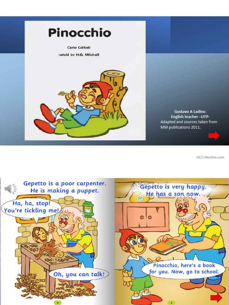 Pinocchio Reading | PDF