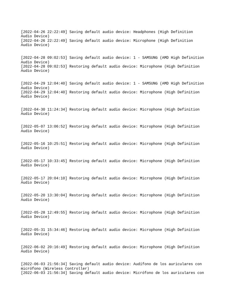 Streaming Log | Download Free PDF | Headphones | Computing