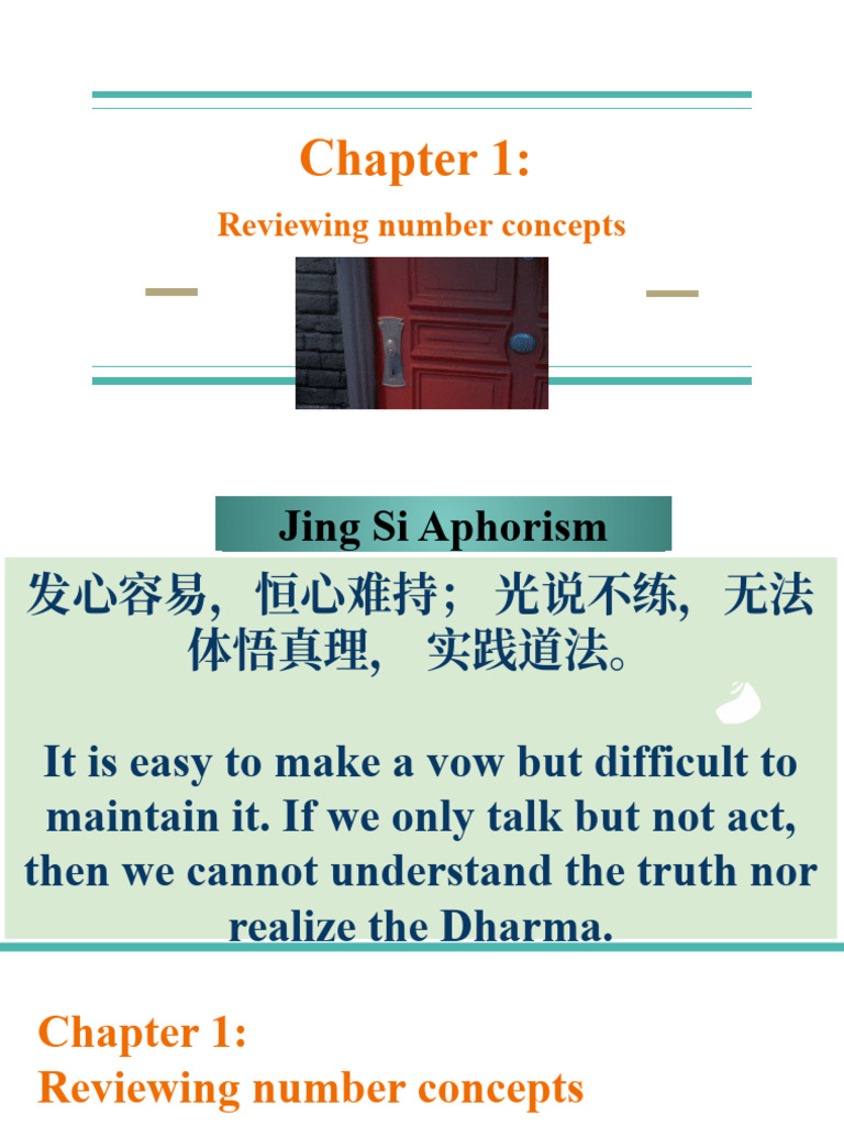 Reviewing Number Concepts - B | PDF