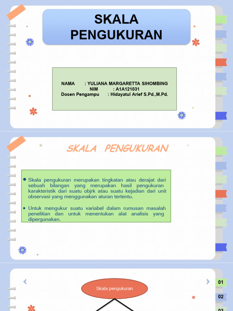 Skala Pengukuran | PDF