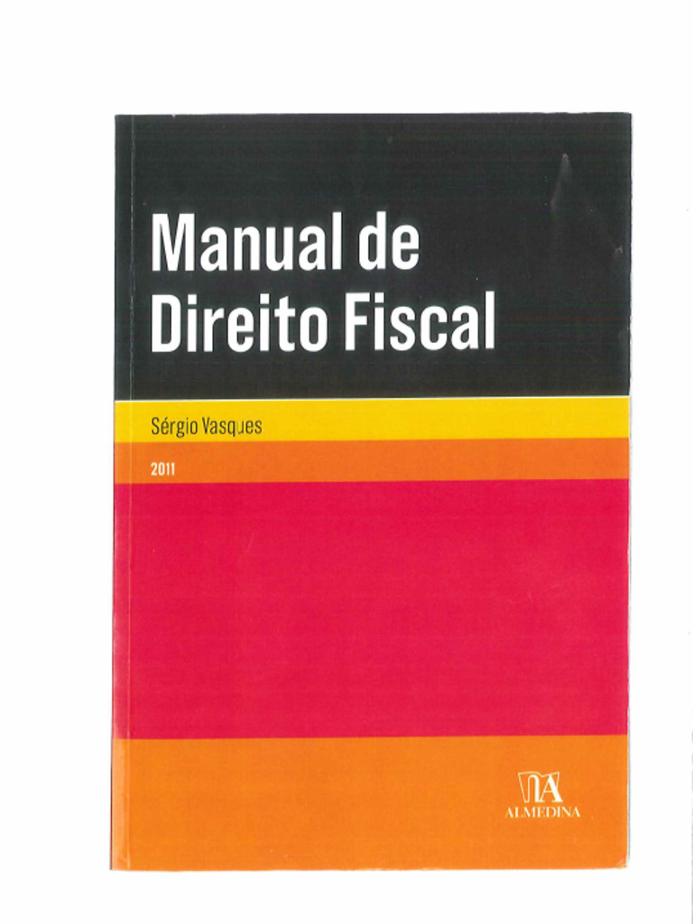 Manual de Direito Fiscal - Sergio Vasques | PDF