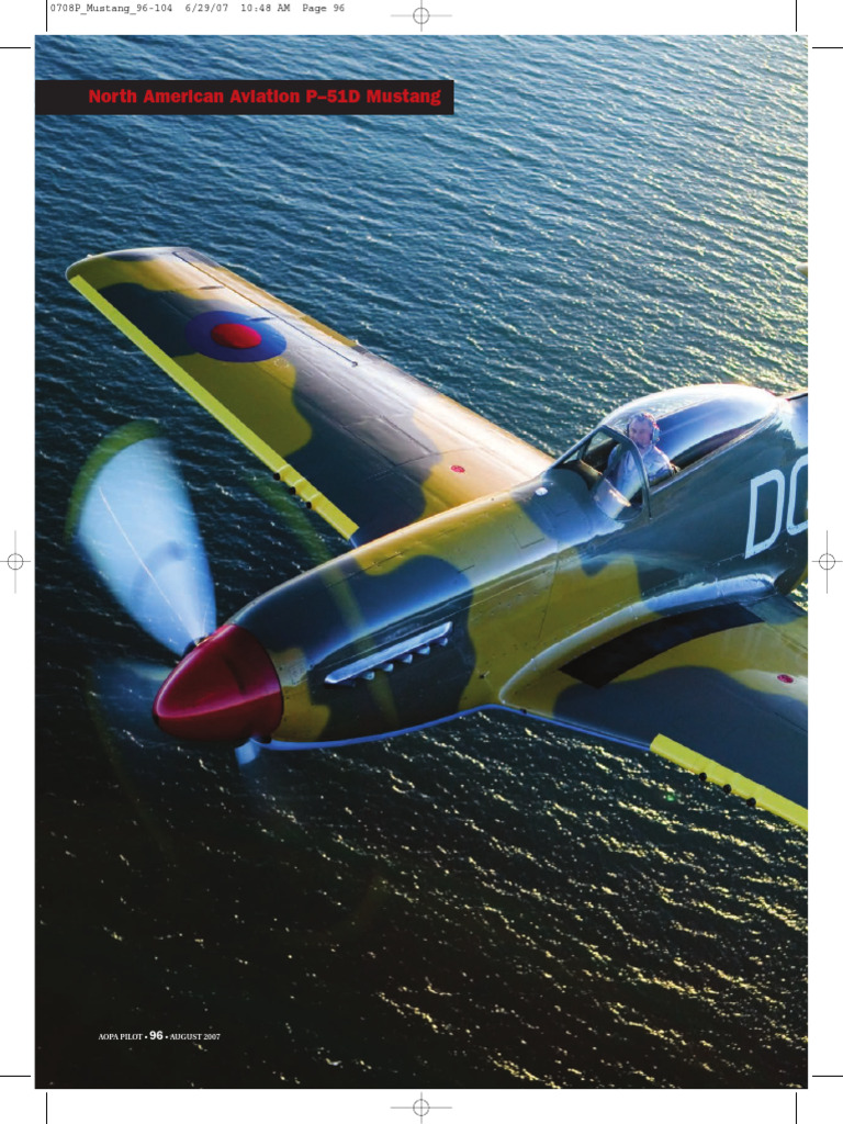 P51 Mustang | PDF | Flight | North American P 51 Mustang