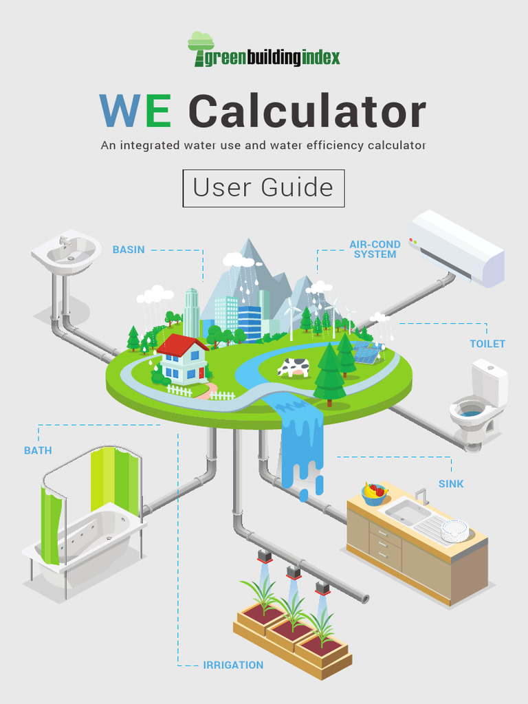 WE Calculator User Guide - Final | PDF | Water | Irrigation