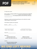 Promissory Note - Tuition Fee | PDF | Private Law | Business Law