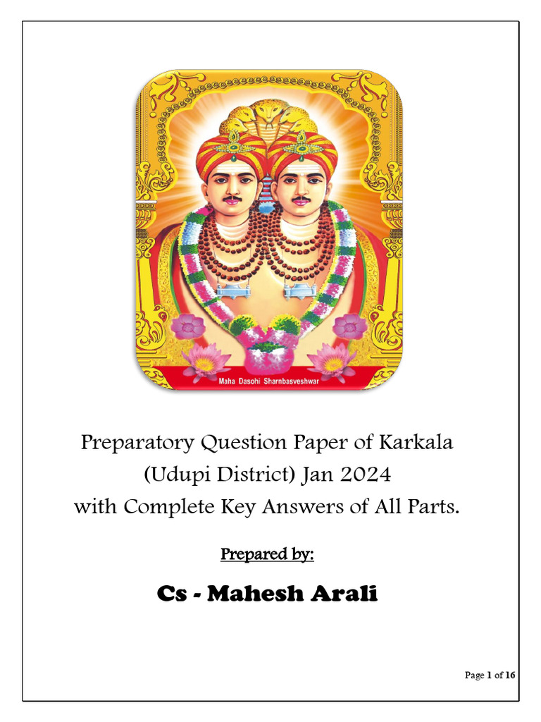 Prep Udupi Paper Pu Ii Year 2024 Pdf Queue Abstract Data Type Inheritance Object