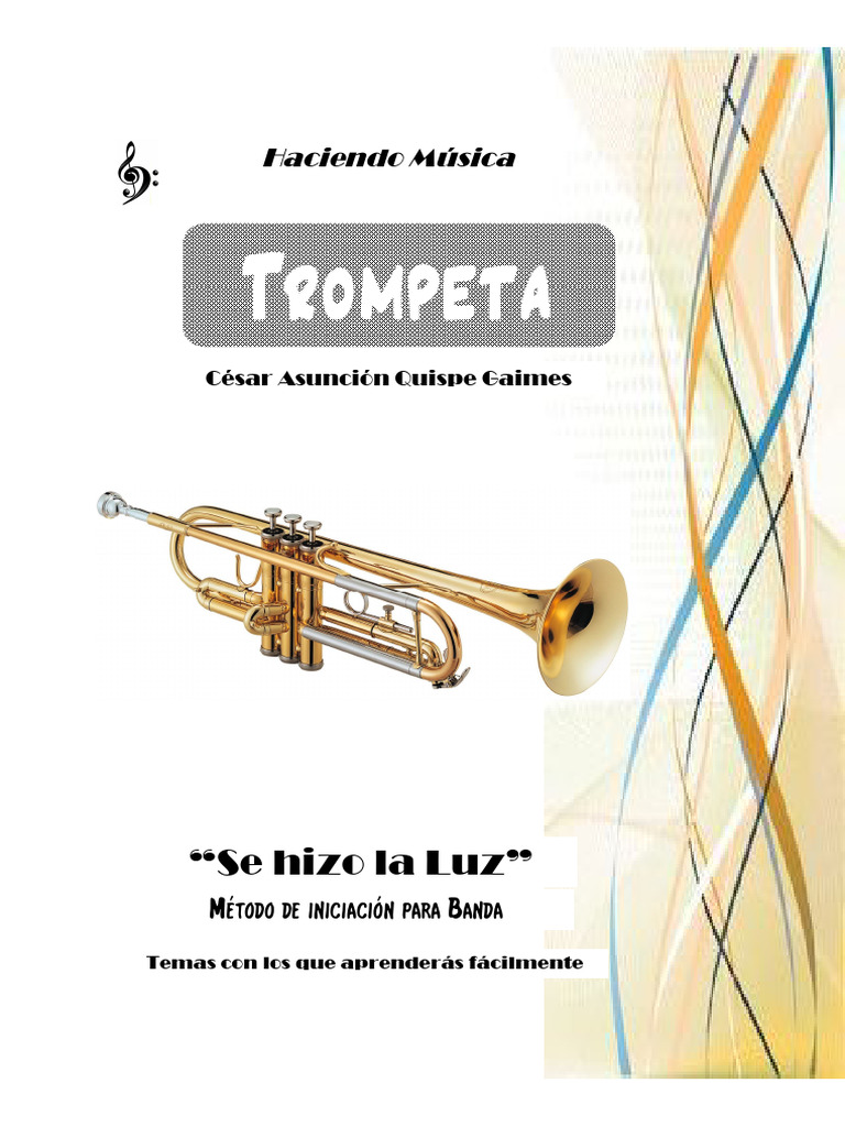 Metodo de Iniciacion Trompeta | PDF | Composiciones Musicales | Musicología