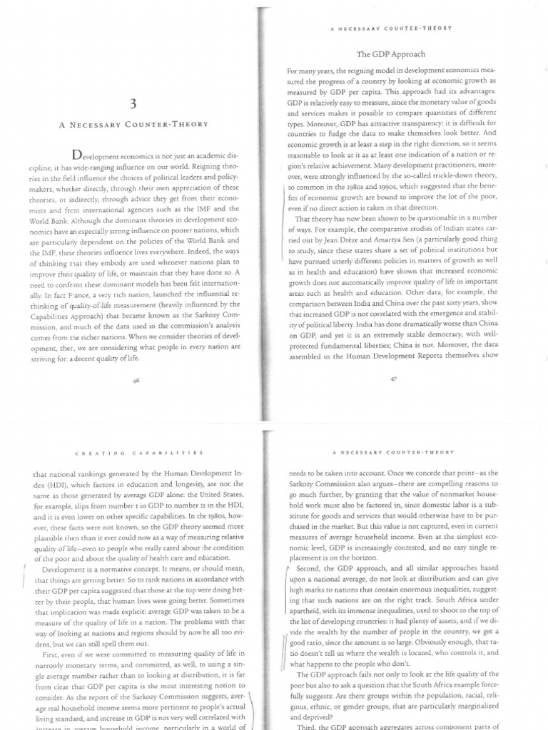 Nussbaum - 2011 - A Necessary Counter Theory | PDF