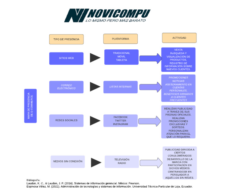 Mapa de Presencia E-Commerce | Descargar gratis PDF | Comercio ...