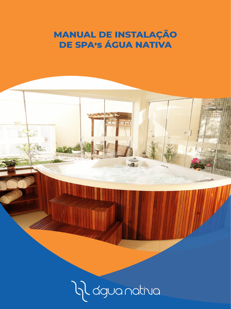 Manual de Instalação Spa Agua Nativa | PDF | Piscina | Materiais