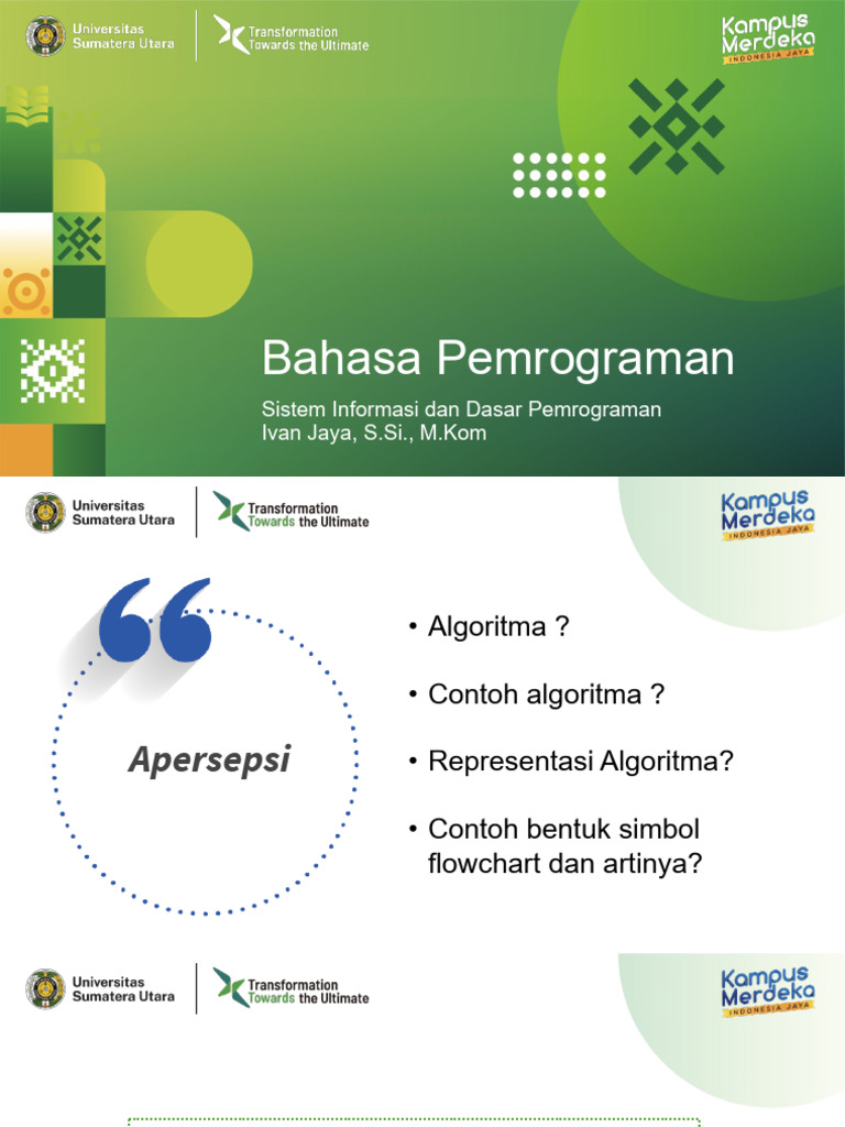 02 - Bahasa Pemrograman | PDF | Computer Programming | Programming Language