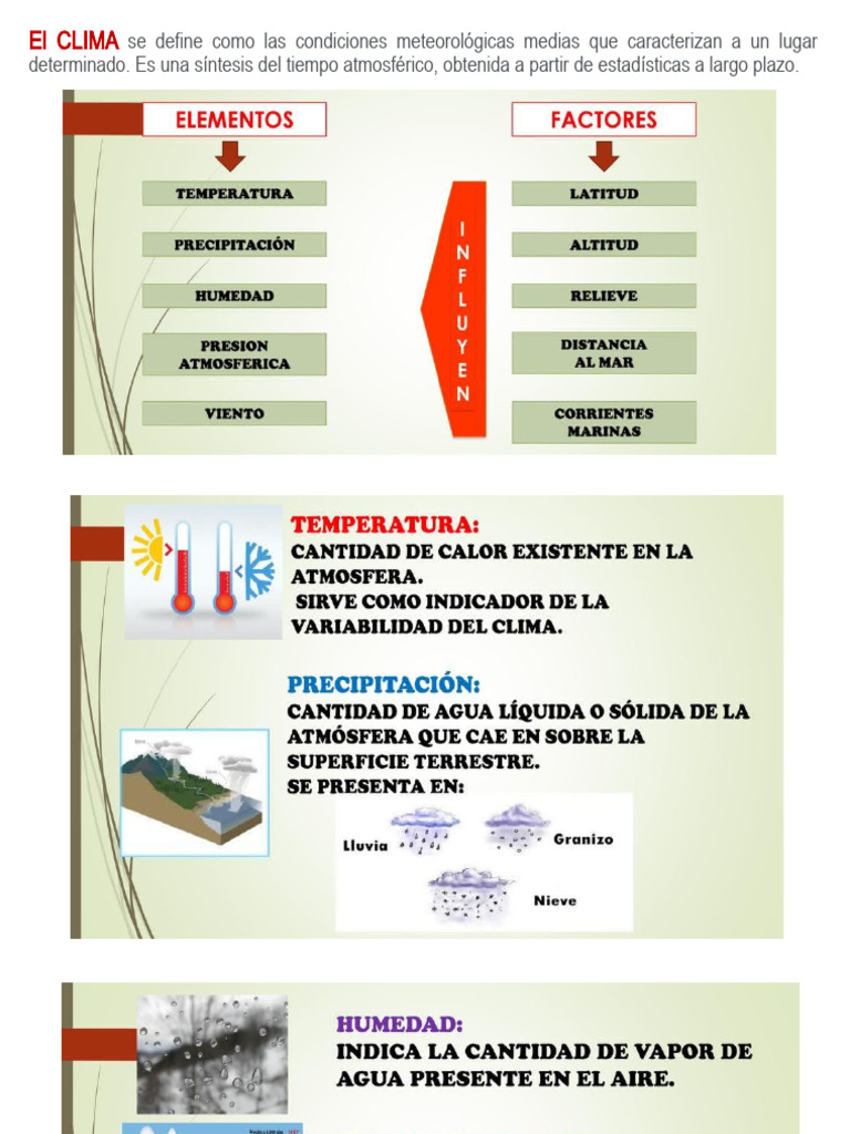 El Clima | PDF | Clima | Tierra