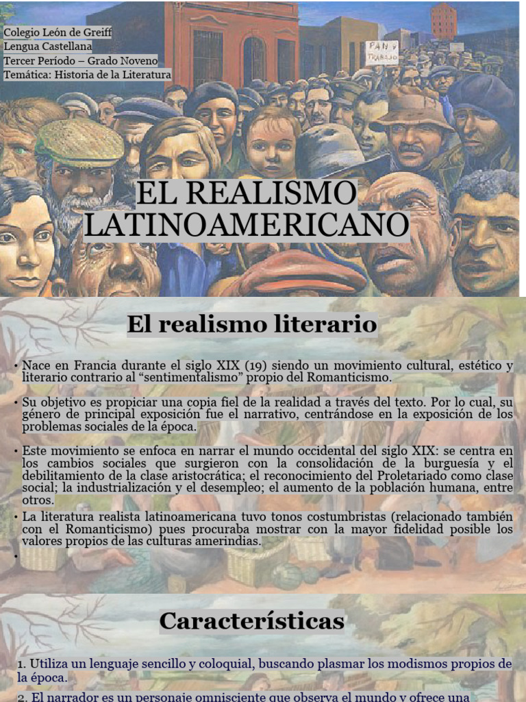 Realismo y Naturalismo en América Latina | PDF | Realismo literario