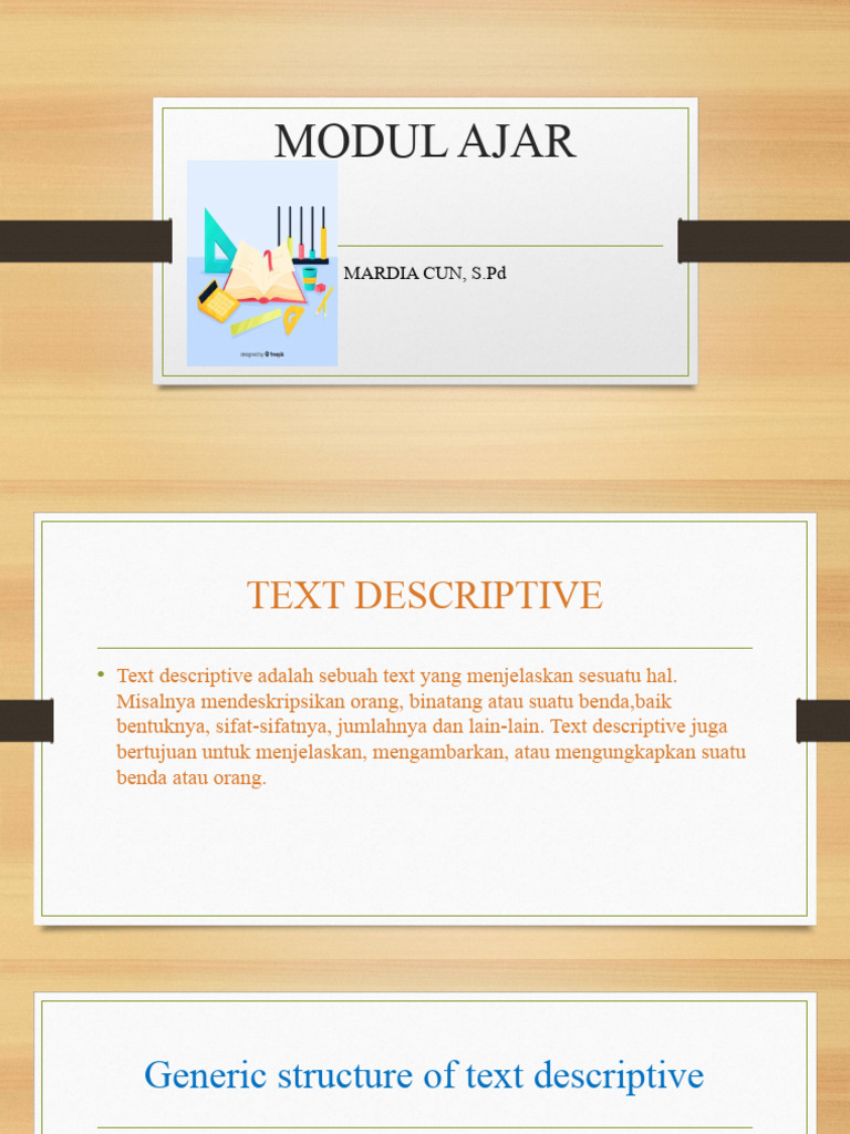 MODUL AJAR Power Point | PDF