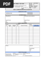 General Sample Collection Form | PDF