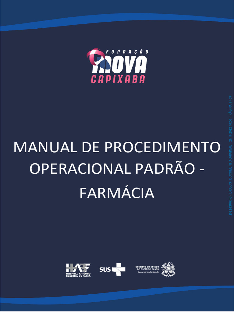 Manual Pop Farmácia | Download grátis PDF | Farmacêutico | Receita médica