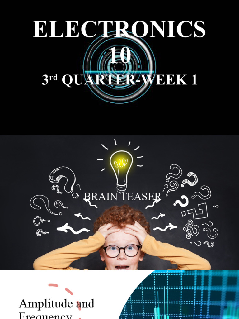 Electronics Q3Wk1 Module1 AM and FM | PDF | Radio | Frequency Modulation