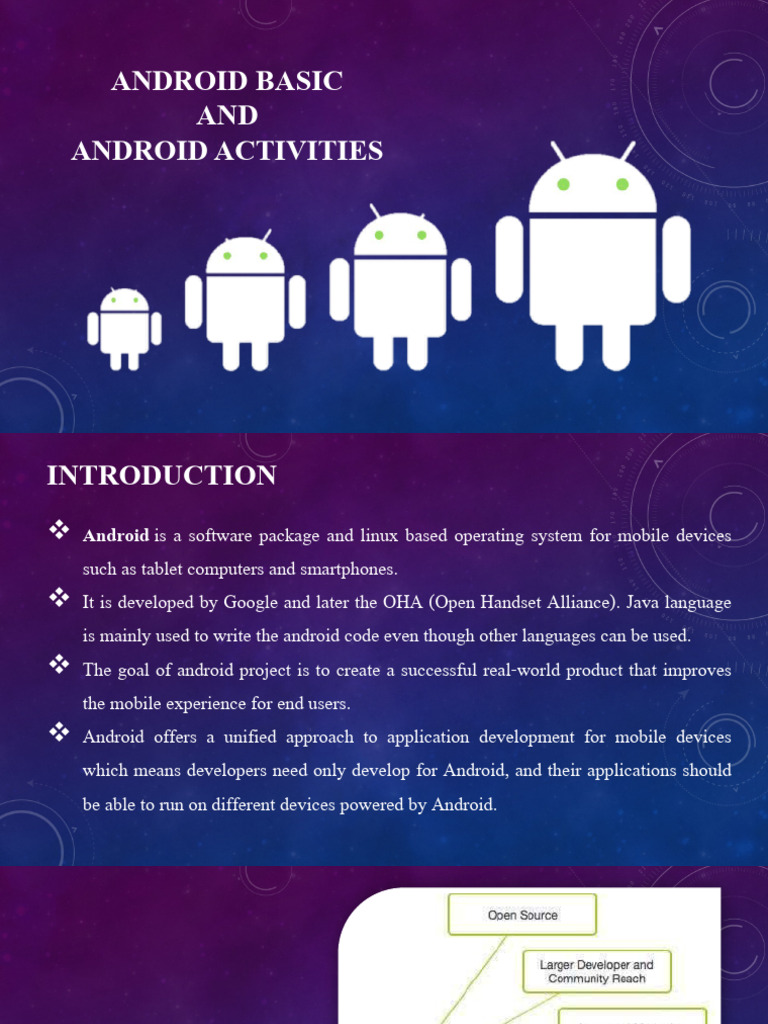 Android Basic Pdf Android Operating System Application Software