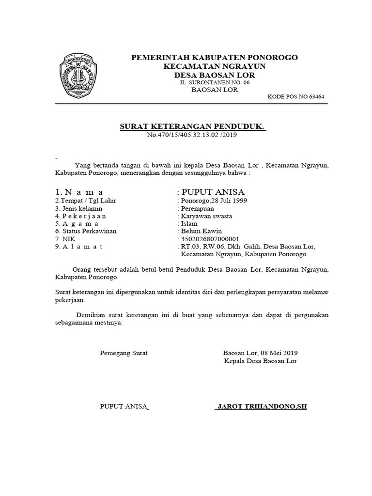Surat Macam2 | PDF